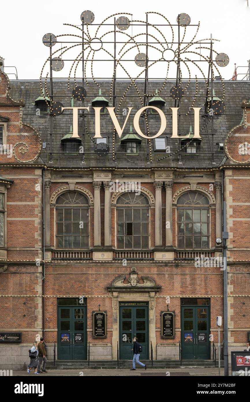 Hans Christian Andersen Castle or Tivoli Castle, Andersen Slottet, Andersens Boulevard, corner ...