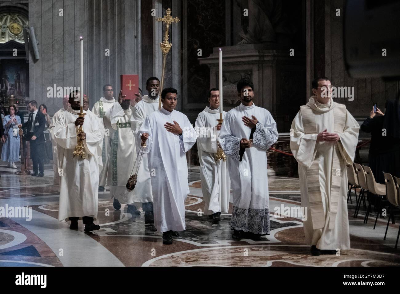 Holy Mass of the Synod in St. Peter s Basilica. Procession for the ...