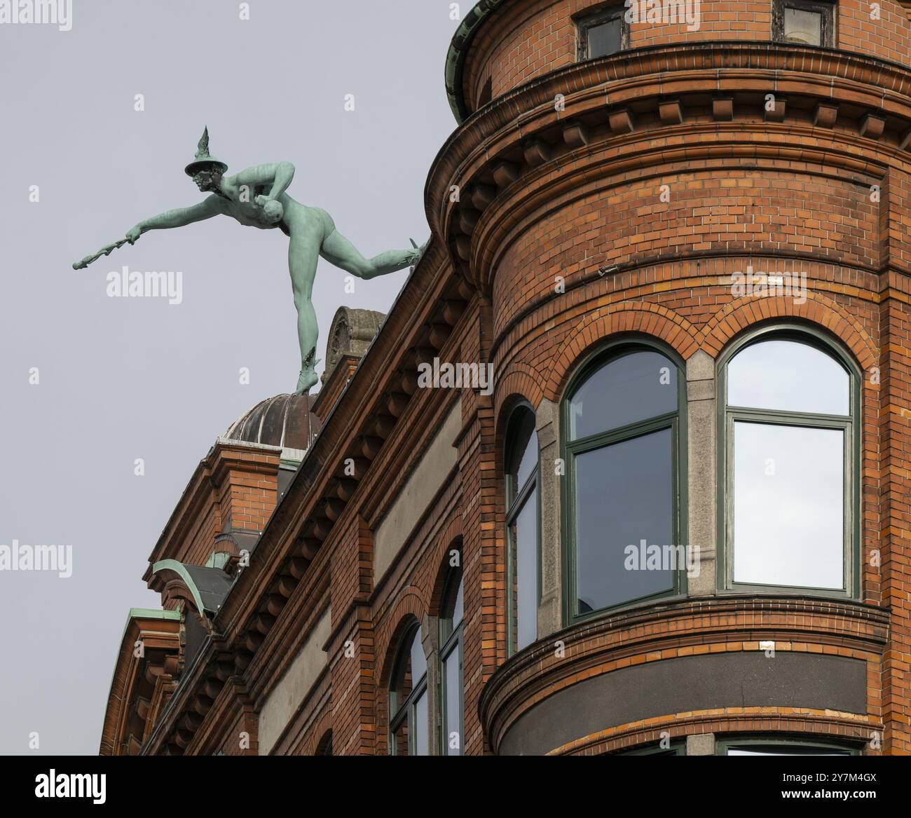Former Varehuset department stores' Trade fairs with Hermes statue by ...
