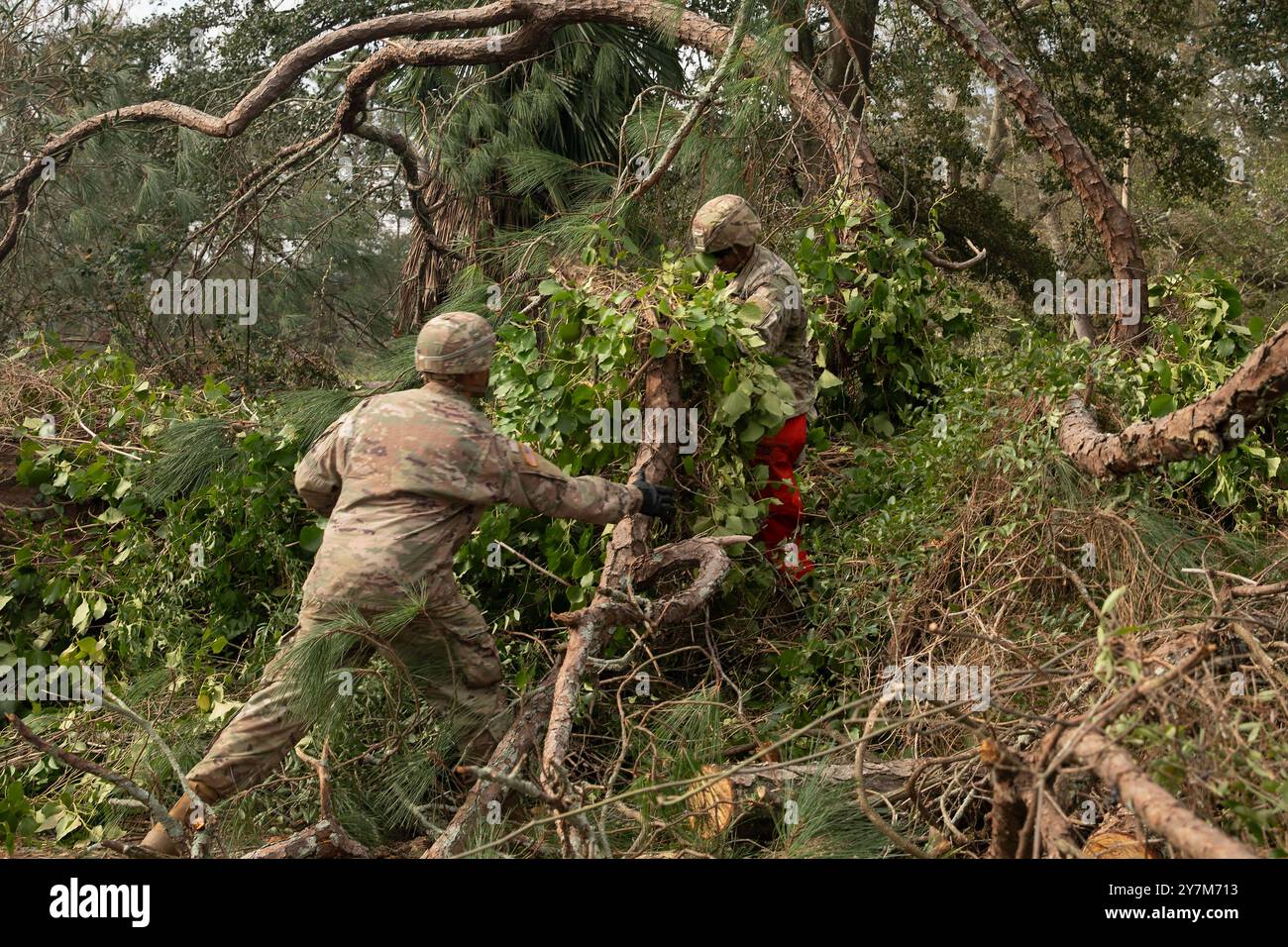 Augusta, United States. 30 September, 2024. U.S. Army soldiers with the ...