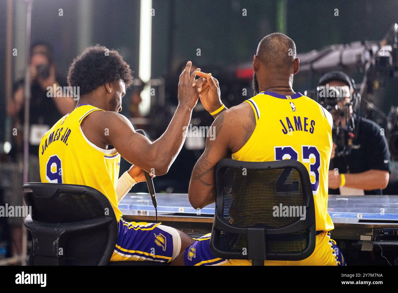El Segundo, USA. 30th Sep, 2024. Basketball, NBA, Media Day, Los ...