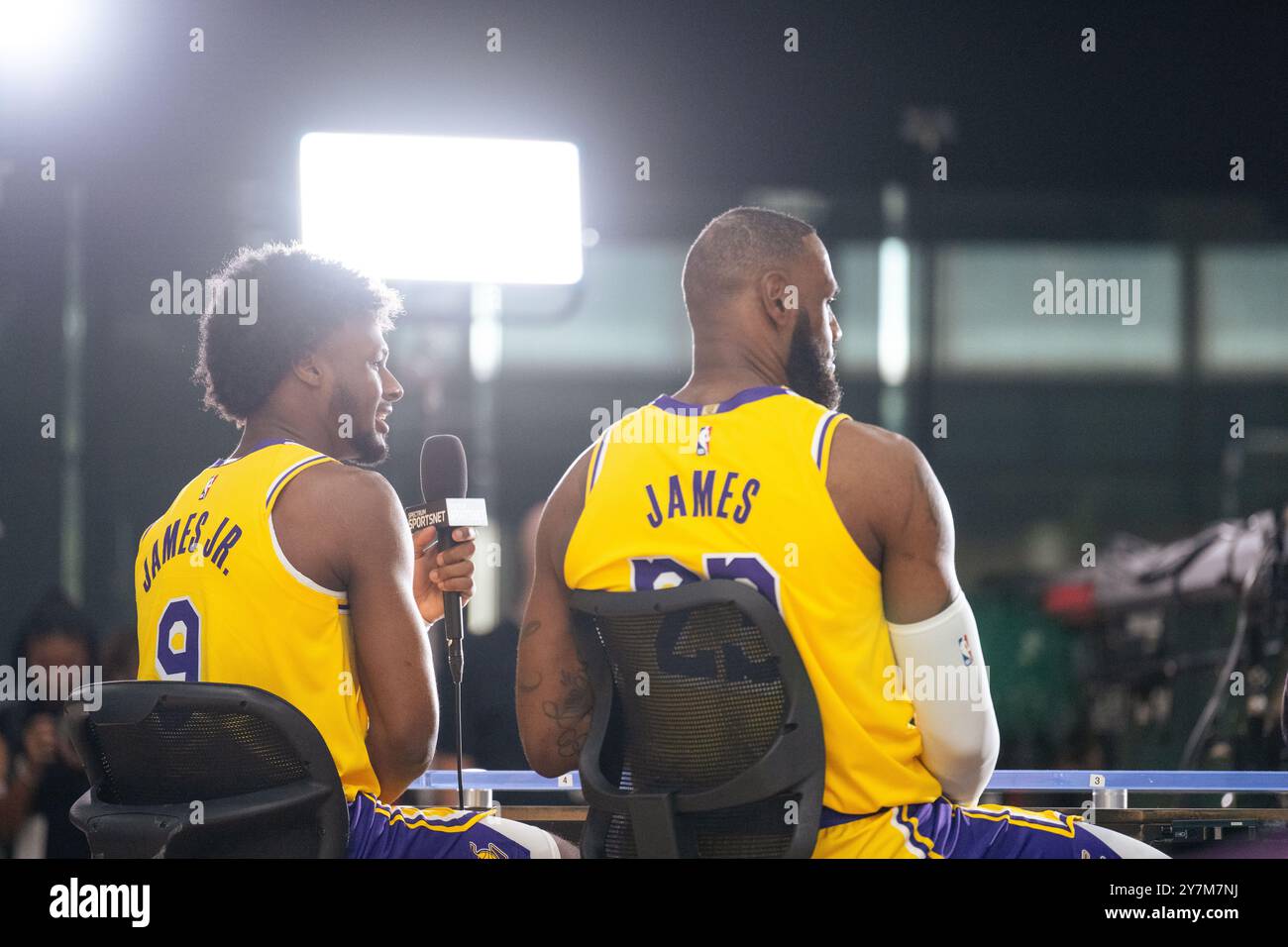 El Segundo, USA. 30th Sep, 2024. Basketball, NBA, Media Day, Los ...