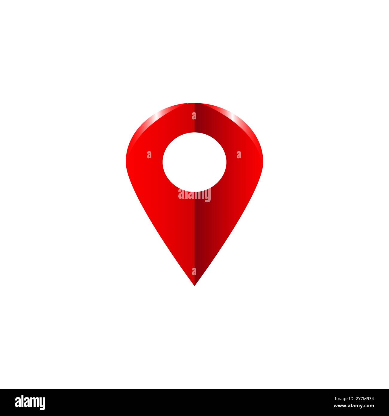 Map Pin Icon Location 3d Vector Address Direction Navigation Indicator