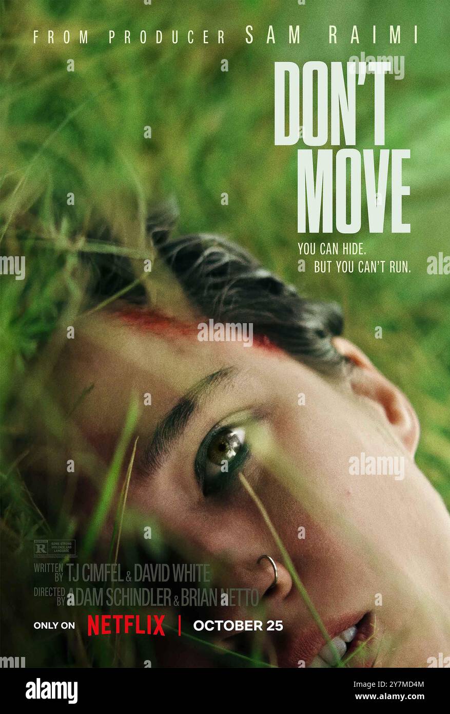 DON'T MOVE, US poster, Kelsey Asbille, 2024. © Netflix /Courtesy ...