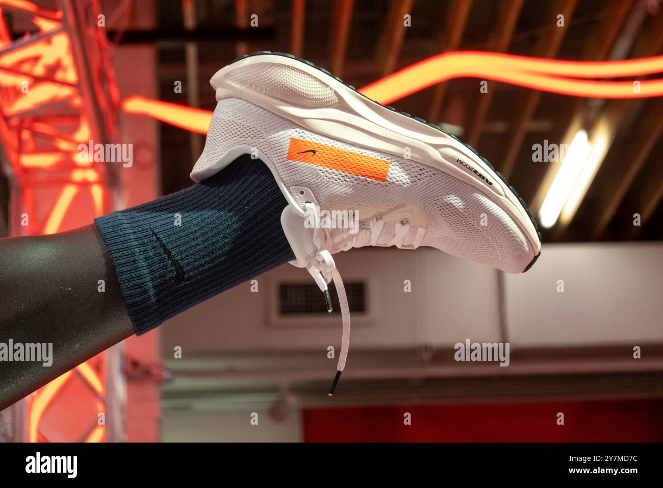 Introduction of the Nike Pegasus 41 athletic shoe at the SoHo Store in ...
