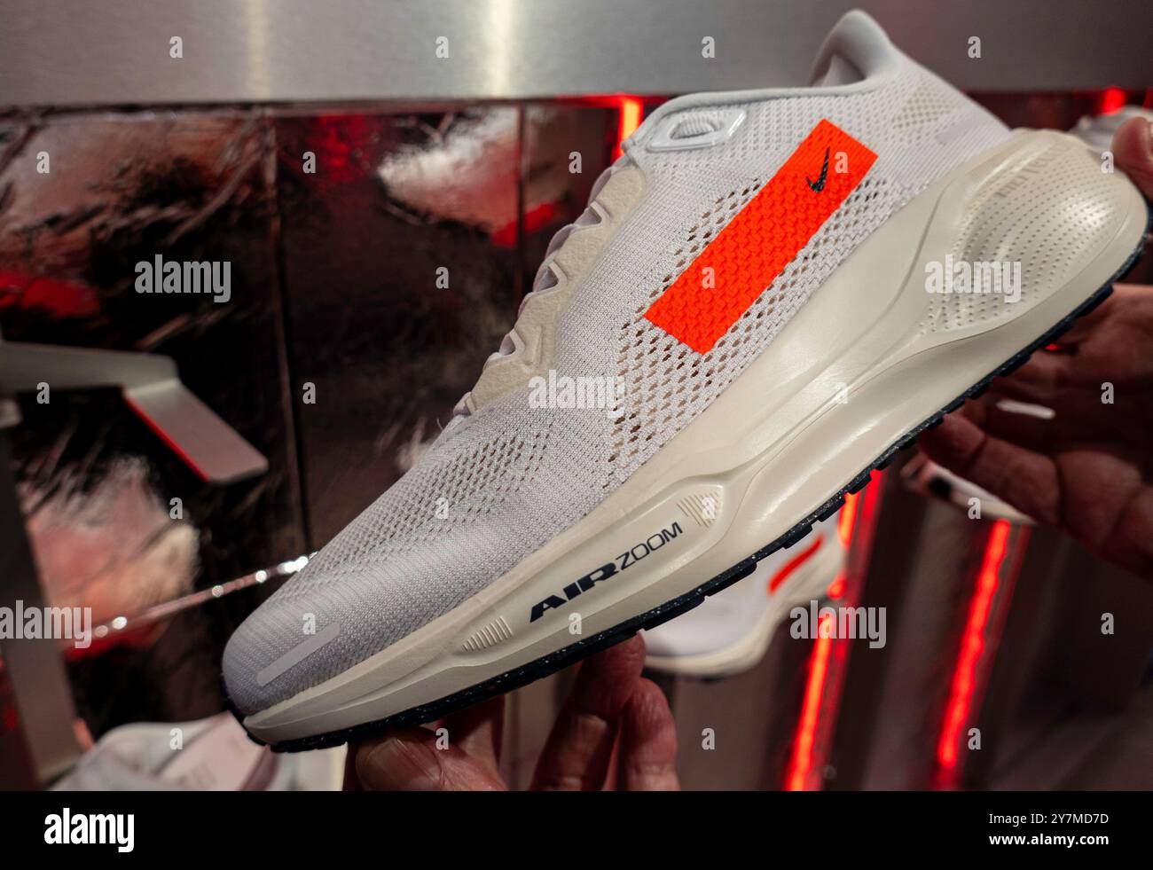 Introduction of the Nike Pegasus 41 athletic shoe at the SoHo Store in ...