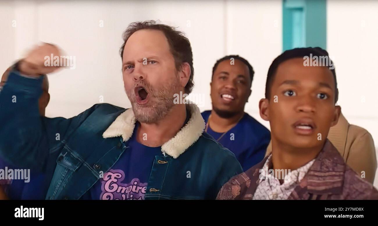 EMPIRE WAIST, from left: Rainn Wilson, Aric Floyd, 2024. © Blue Fox ...