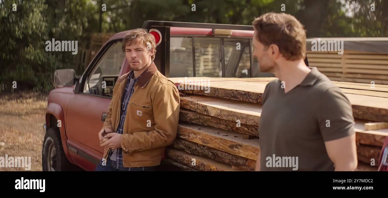 BAGMAN, from left: Sam Claflin, Steven Cree, 2024. © Lionsgate Films ...