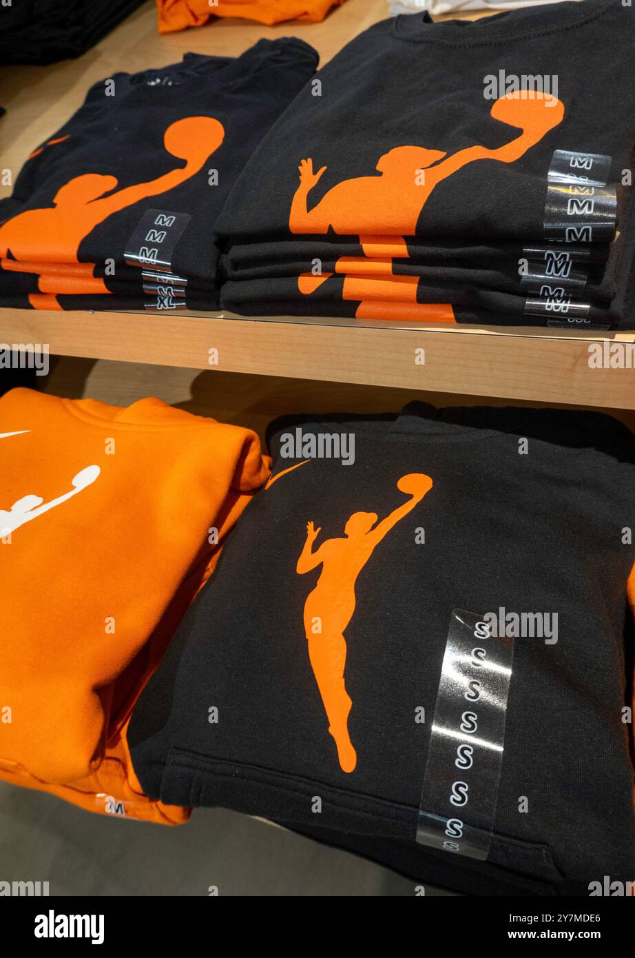Branded Merchandise is popular at the NBA Store on Fifth Avenue in New ...