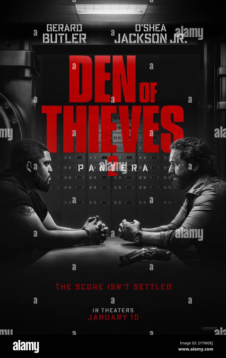 DEN OF THIEVES 2: PANTERA, US advance poster, from left: O'Shea Jackson ...