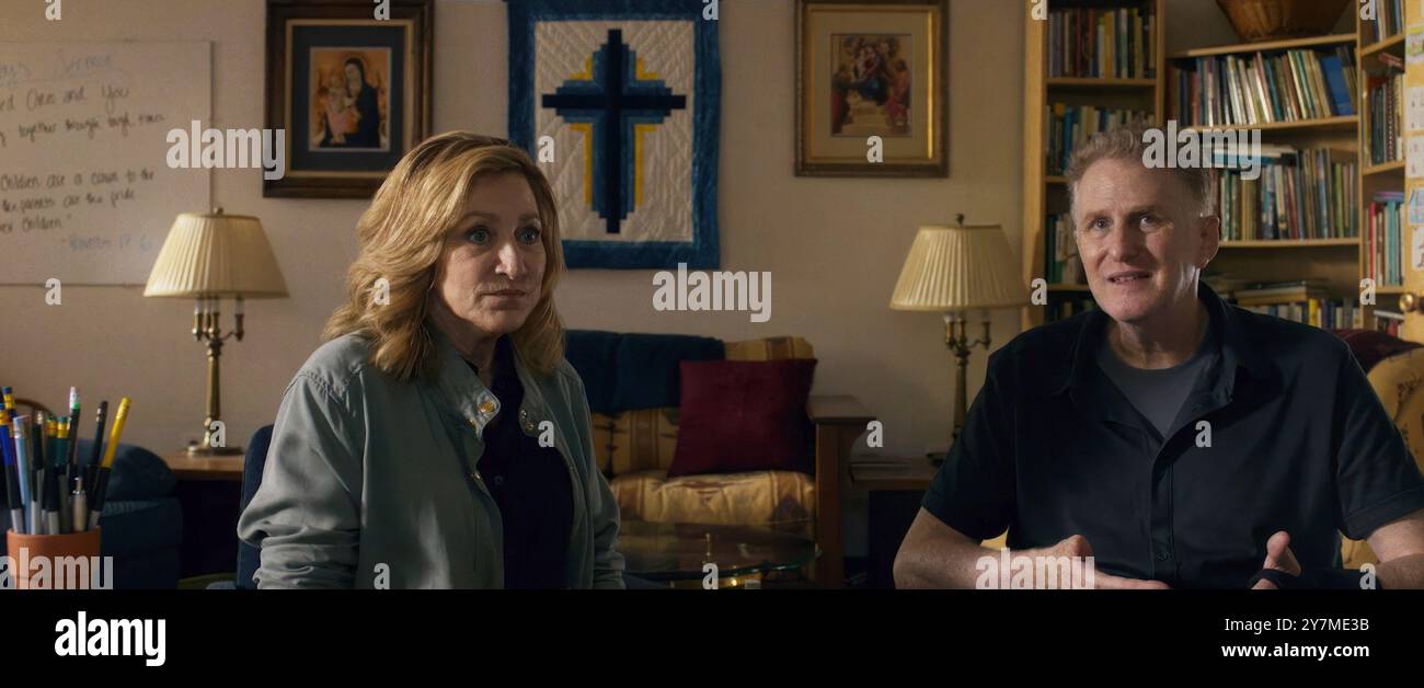 I'LL BE RIGHT THERE, from left: Edie Falco, Michael Rapaport, 2023. © Brainstorm Media ...