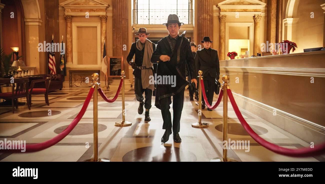 MEGALOPOLIS, Shia LaBeouf (center), 2024. © Lionsgate Films / Courtesy ...