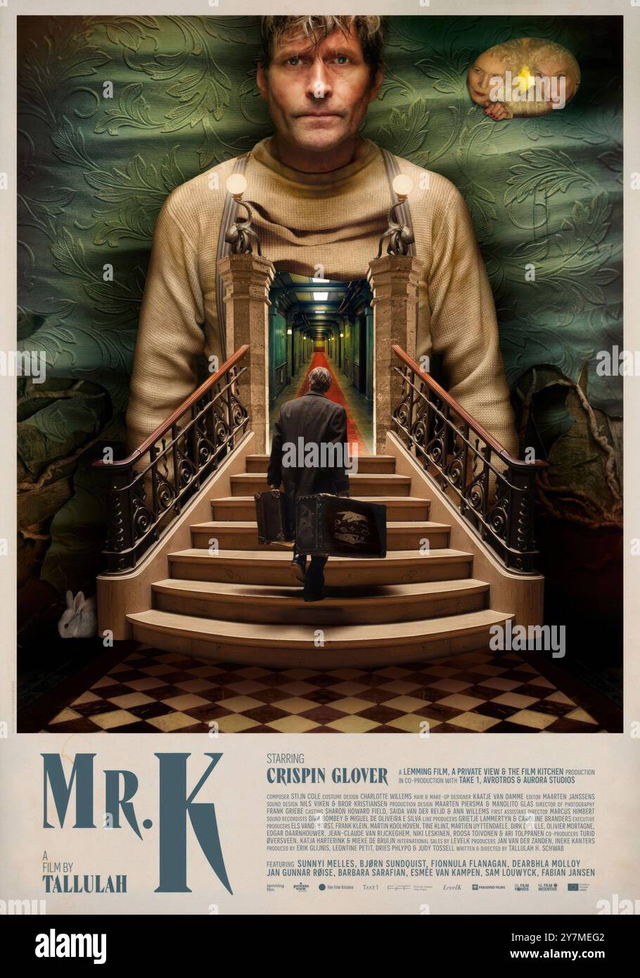 MR. K, poster, Crispin Glover, 2024. © Paradiso Entertainment /Courtey ...