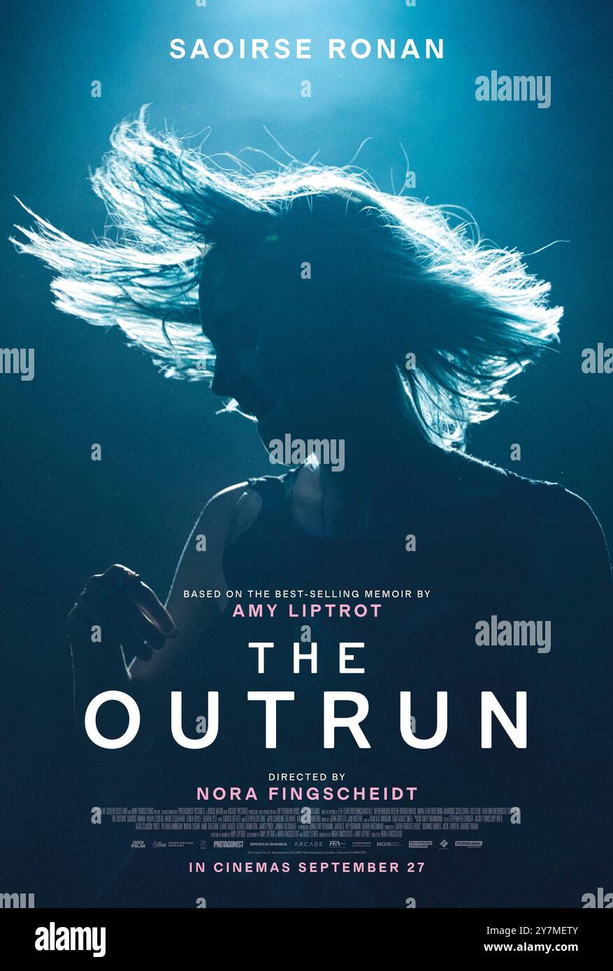 THE OUTRUN, poster, Saoirse Ronan, 2024. © Sony Pictures Classics ...