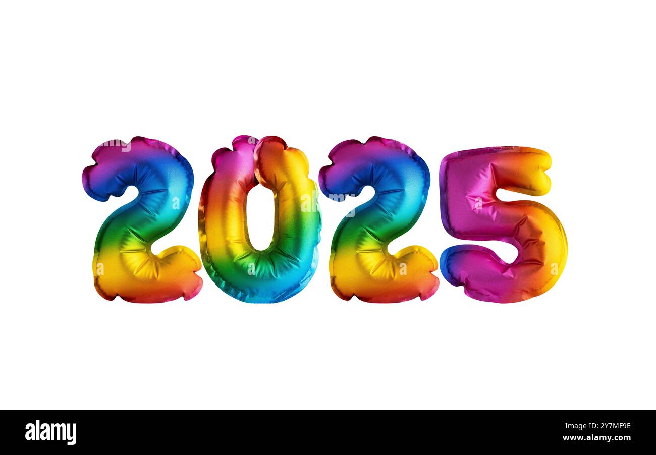 Balloon number 2025 for happy new year - New Year's Eve Celebration ...