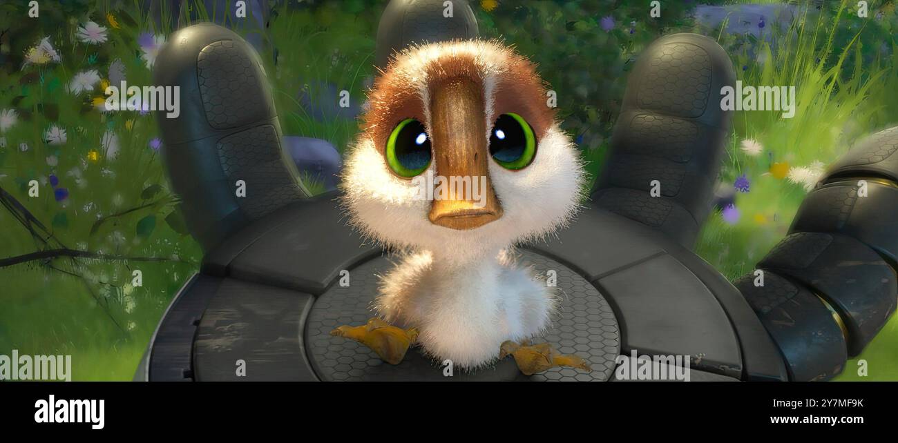 THE WILD ROBOT, Brightbill (voice: Kit Connor), 2024. © DreamWorks ...