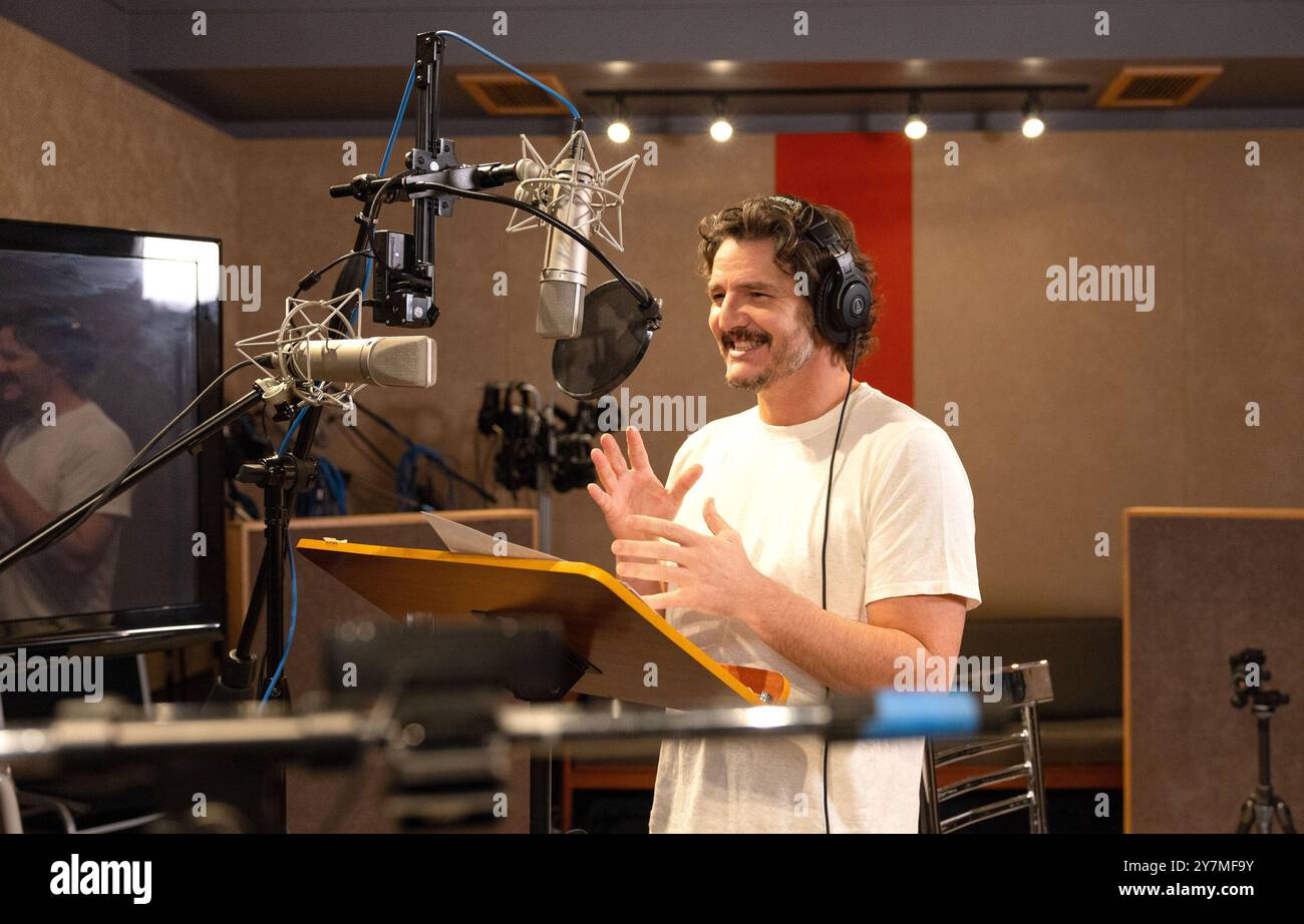 THE WILD ROBOT, Pedro Pascal (voice of Fink), 2024. ph: Lindsay Siu ...