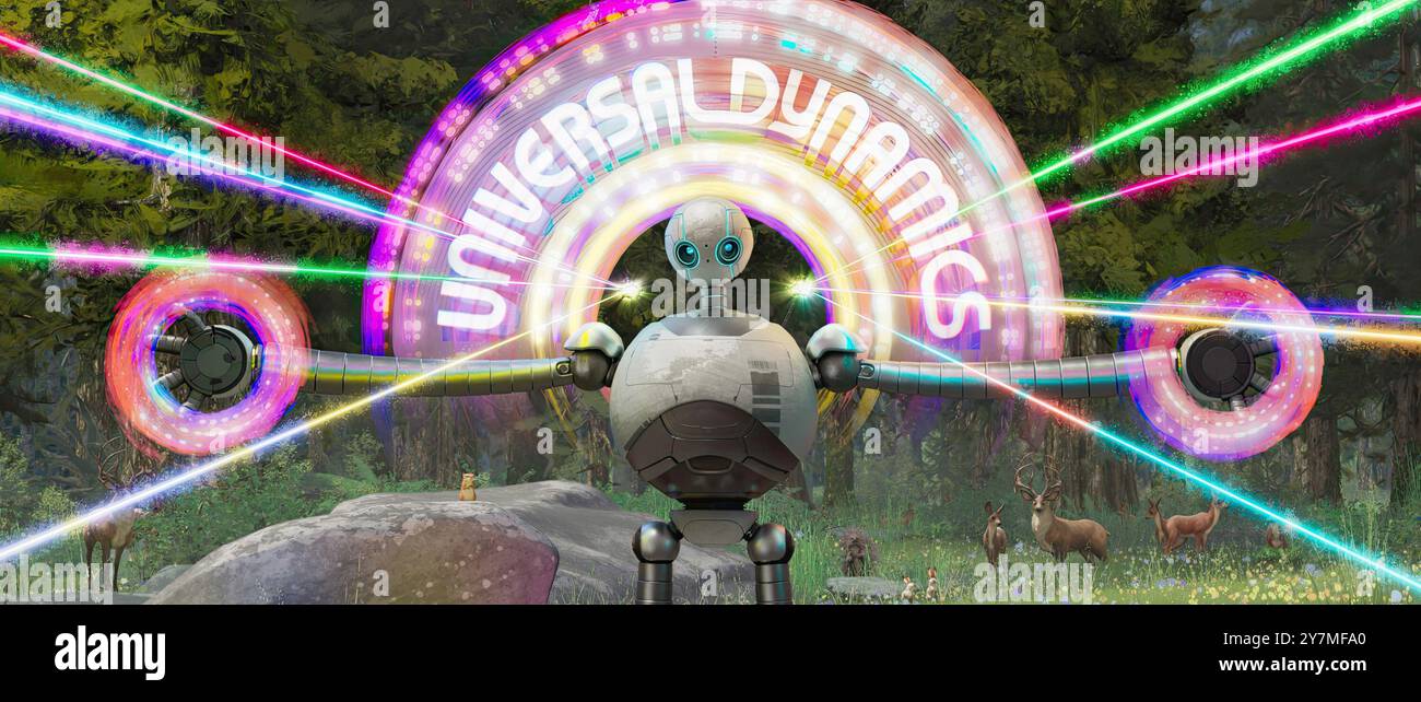 THE WILD ROBOT, Roz (voice: Lupita Nyong'o), 2024. © DreamWorks ...