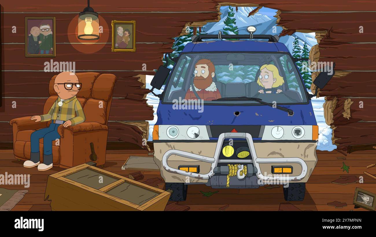 THE GREAT NORTH, from left: Delmer (voice: Aloysius Hootch), Beef Tobin ...