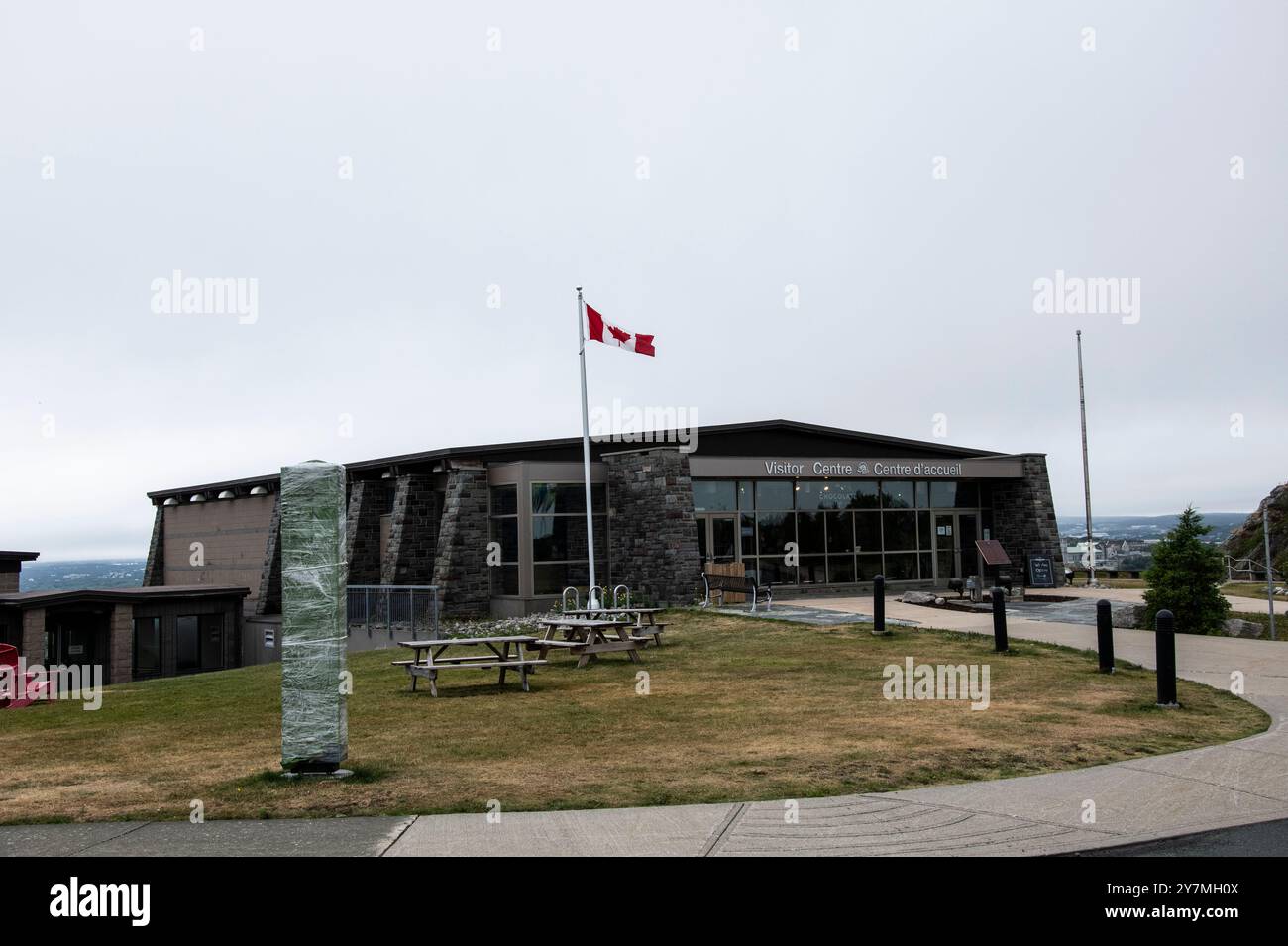 Visitor Centre at Signal Hill National Historic Site in St. John's ...