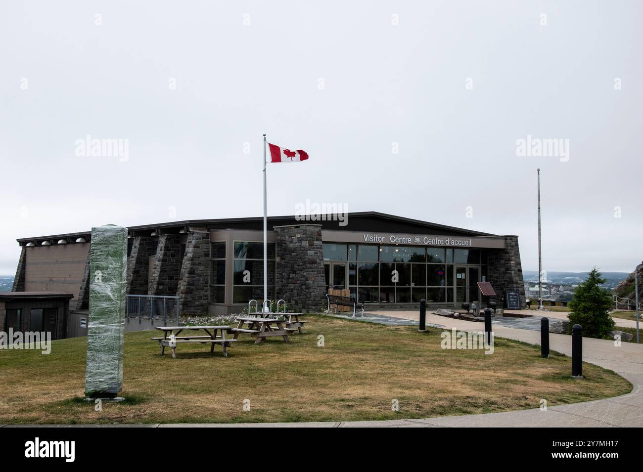 Visitor Centre at Signal Hill National Historic Site in St. John's ...