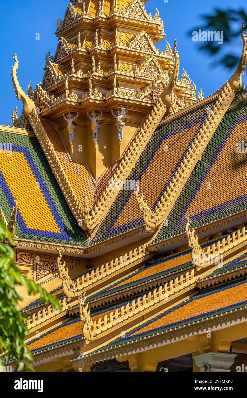 Moonlight Pavilion, Royal Palace, Phnom Penh, Cambodia Stock Photo - Alamy