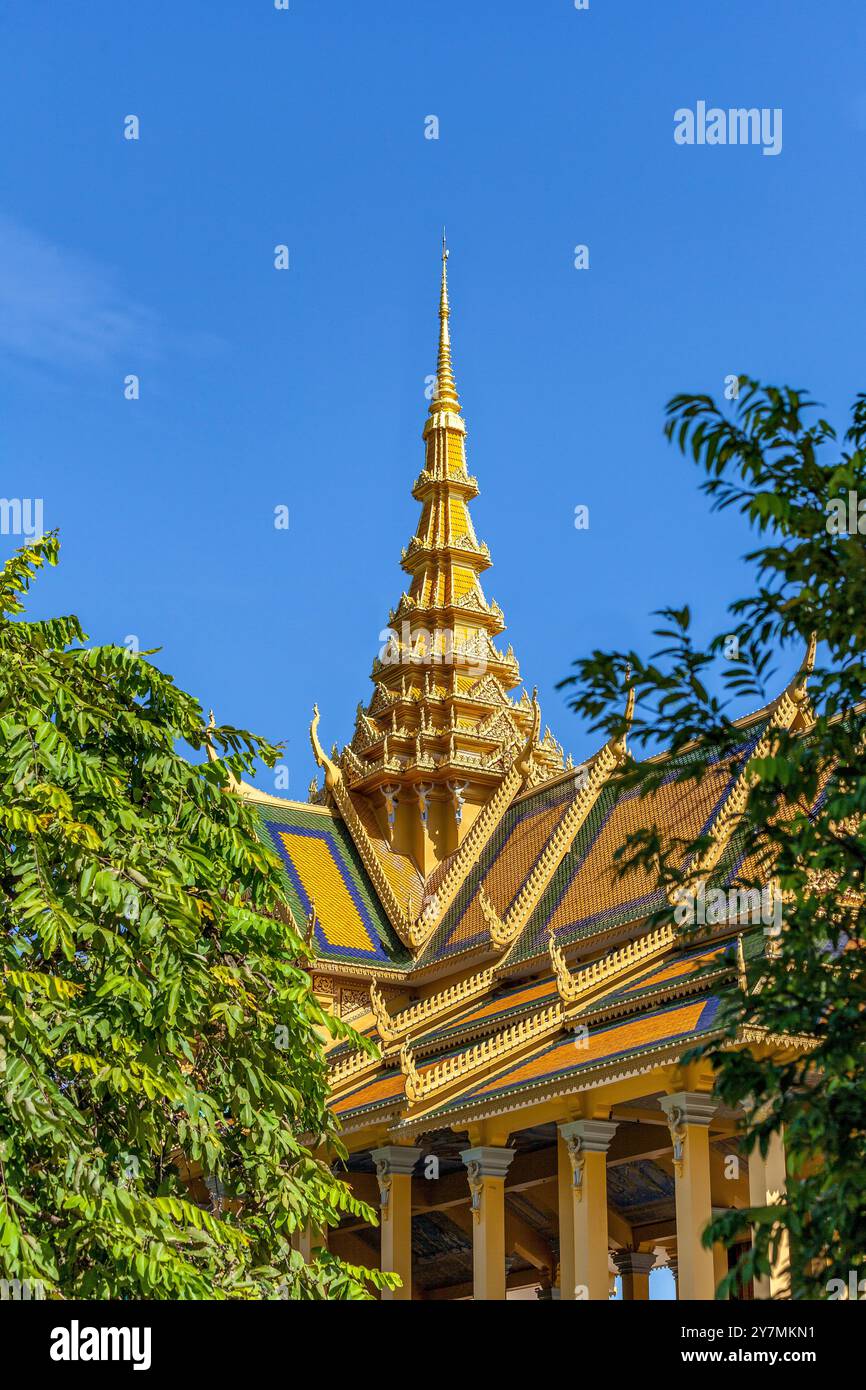 Moonlight Pavilion, Royal Palace, Phnom Penh, Cambodia Stock Photo - Alamy