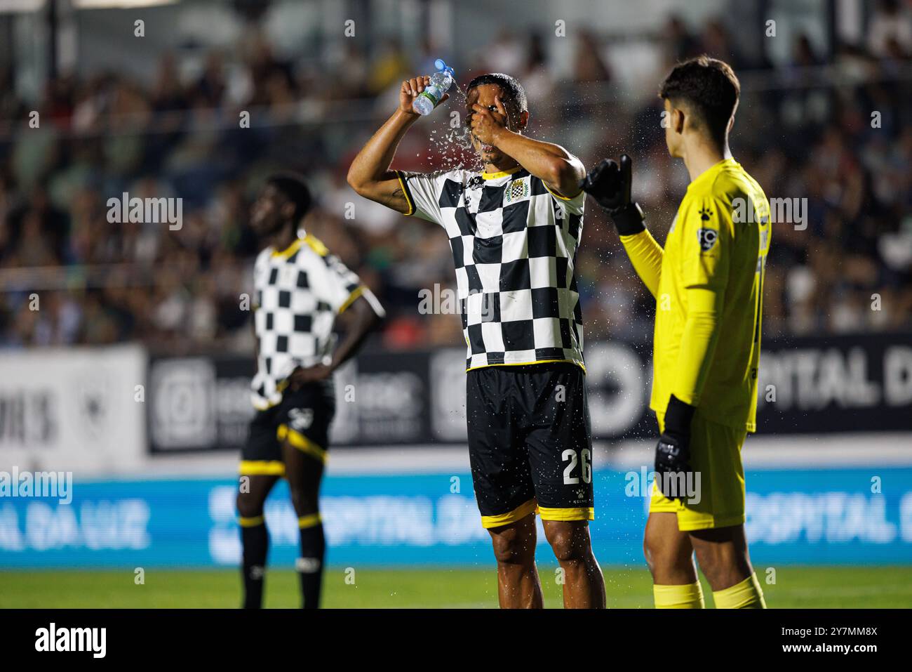Rodrigo Abascal seen in action during Liga Portugal game between teams ...
