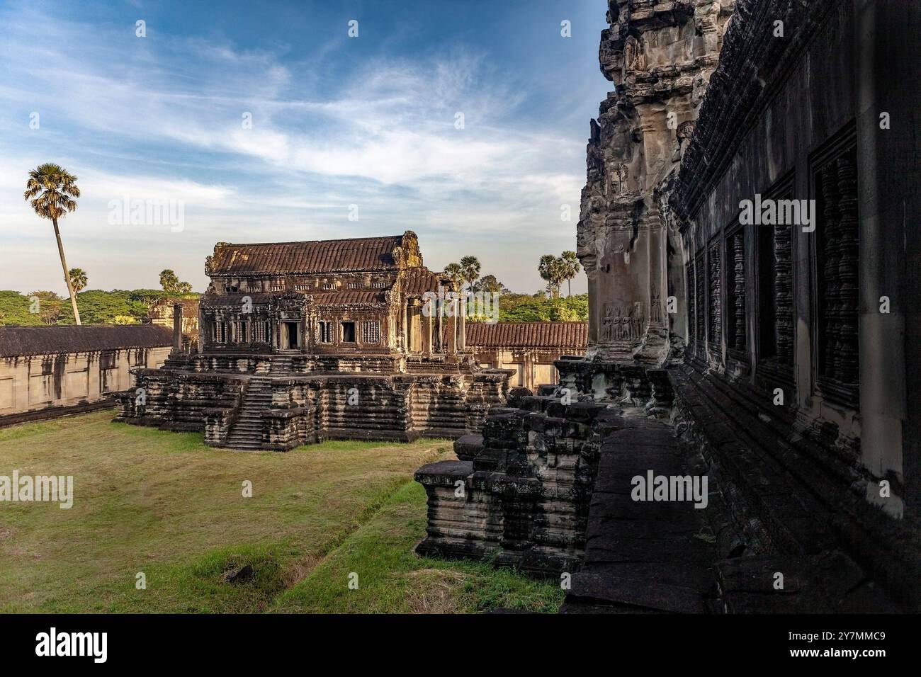 Interior of Angkor Wat, Siem Reap, Cambodia Stock Photo - Alamy