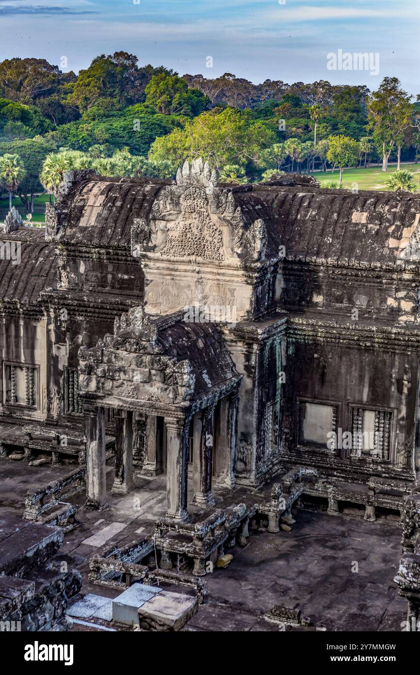 Interior of Angkor Wat, Siem Reap, Cambodia Stock Photo - Alamy