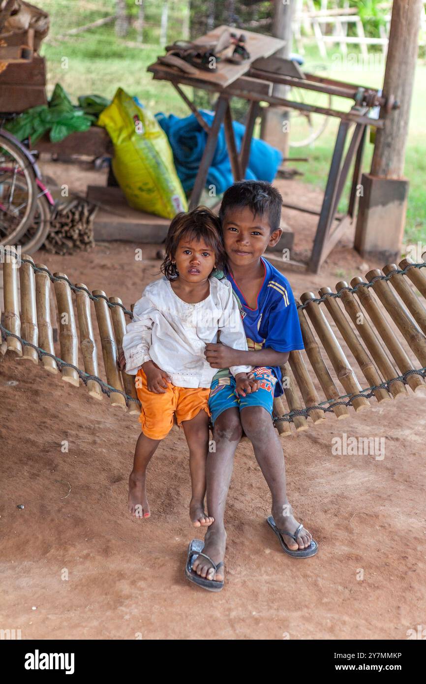 Cambodia rural people family hi-res stock photography and images - Alamy