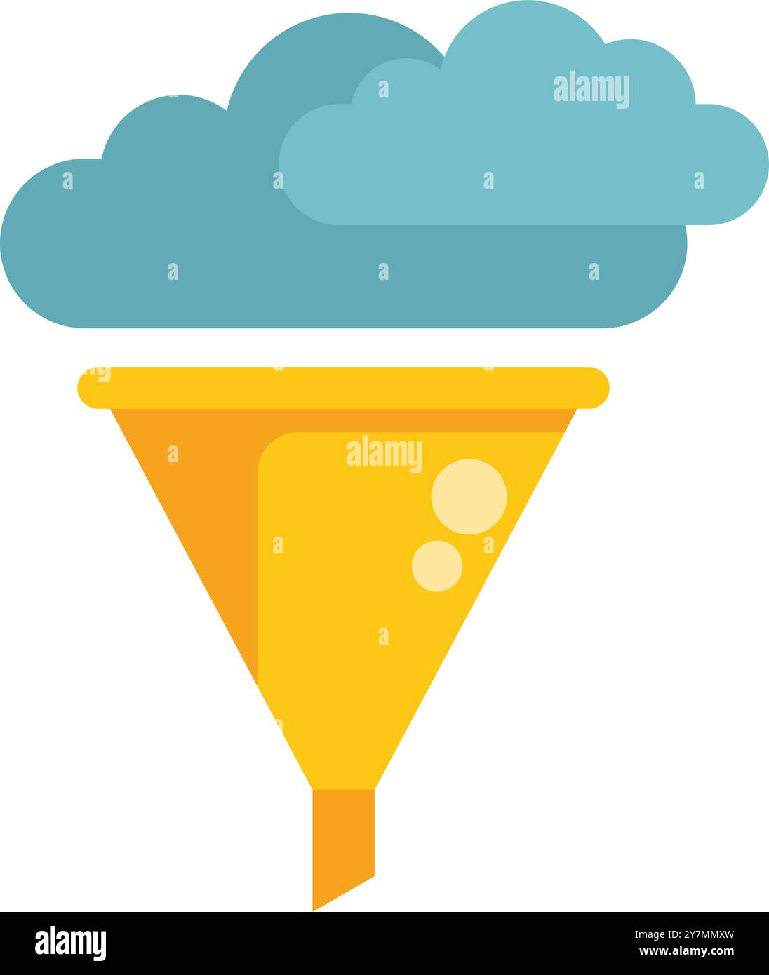 Yellow data processing Cut Out Stock Images & Pictures - Alamy