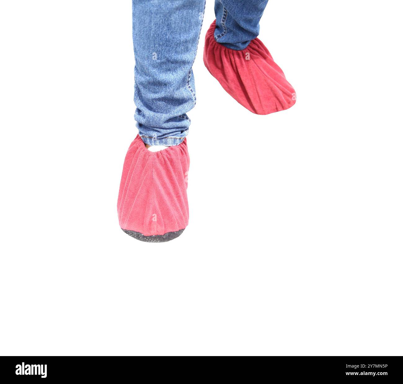 Shoe cover to prevent dirt from slipping out of the shoes onto the ...