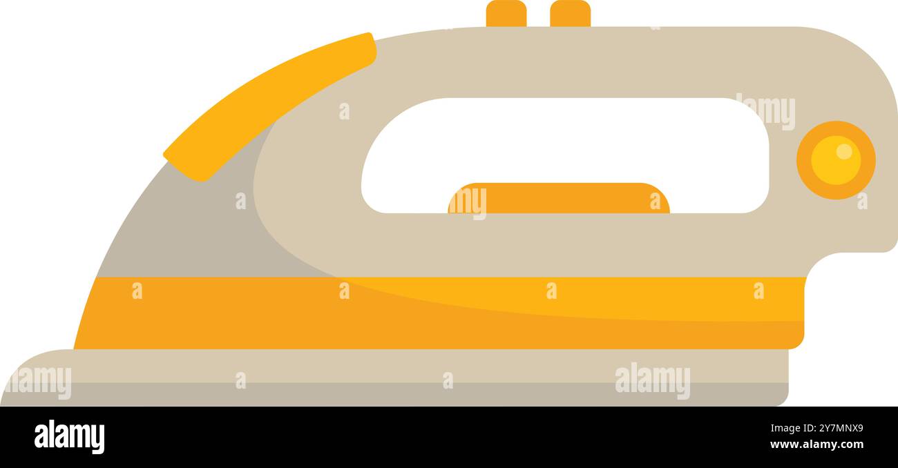 Modern steam iron for pressing clothes and linen, household appliance ...