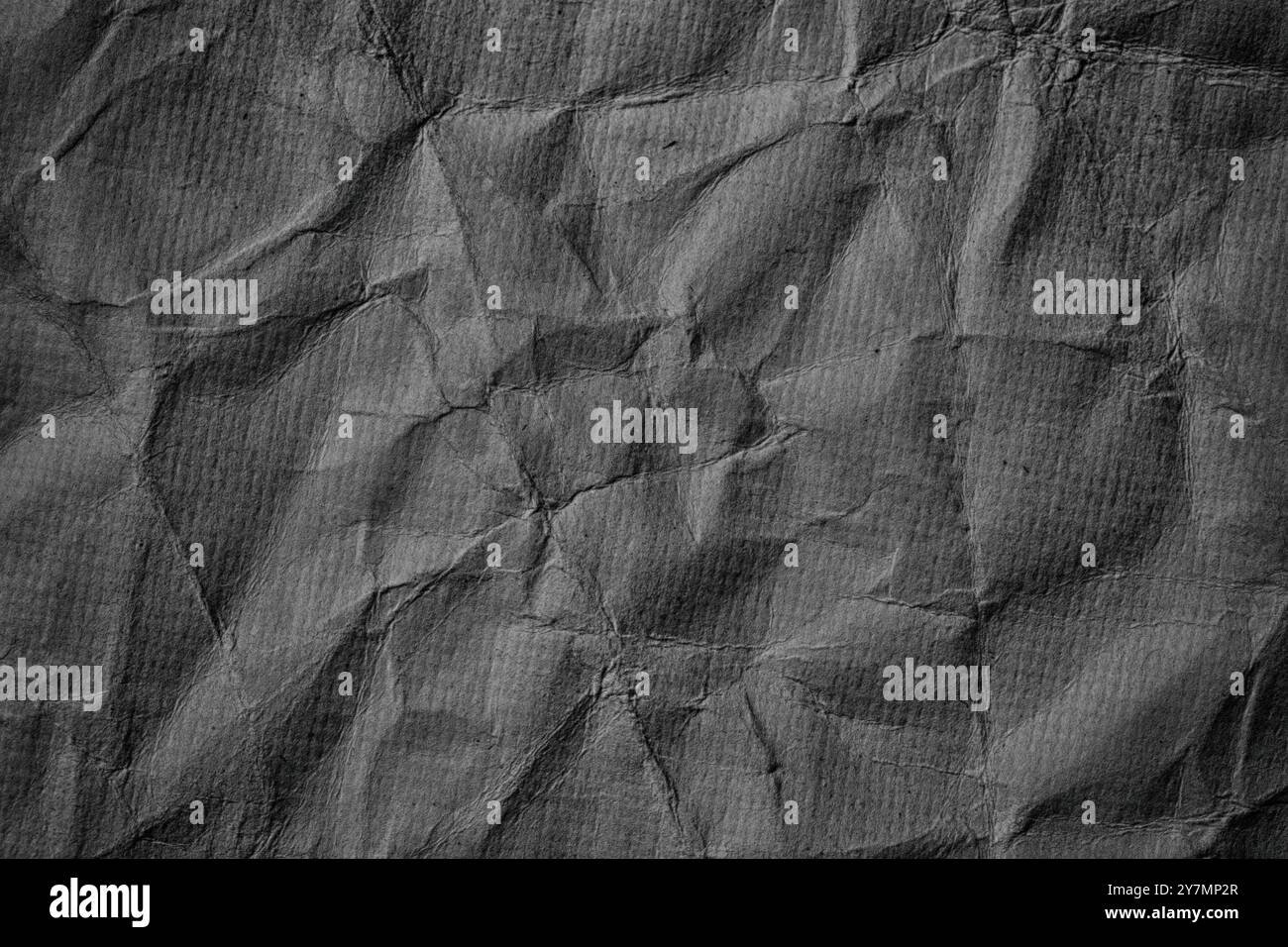 Crumpled black paper texture background for design in your work ...