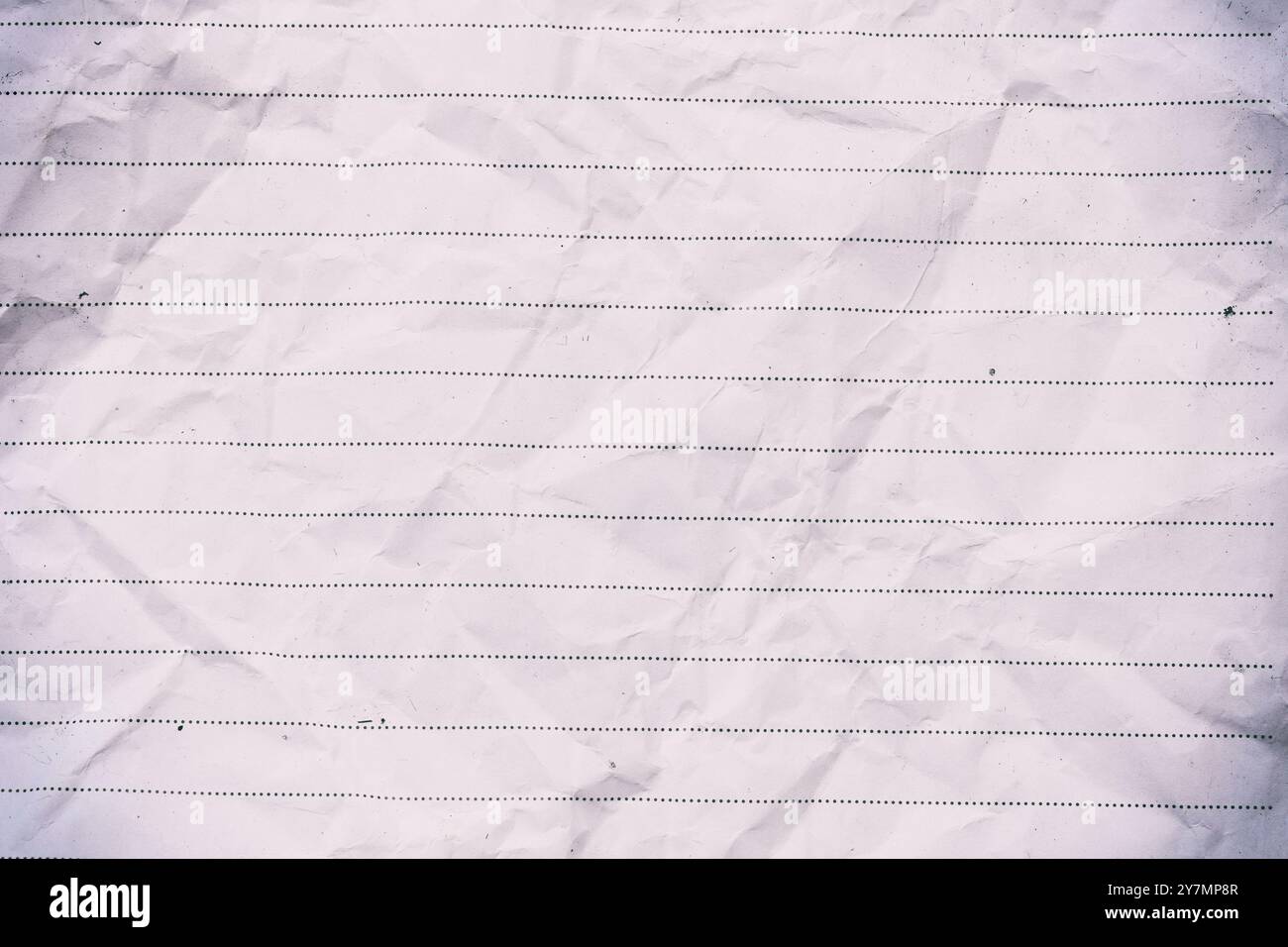 A textured sheet of crumpled paper featuring horizontal lines, perfect ...