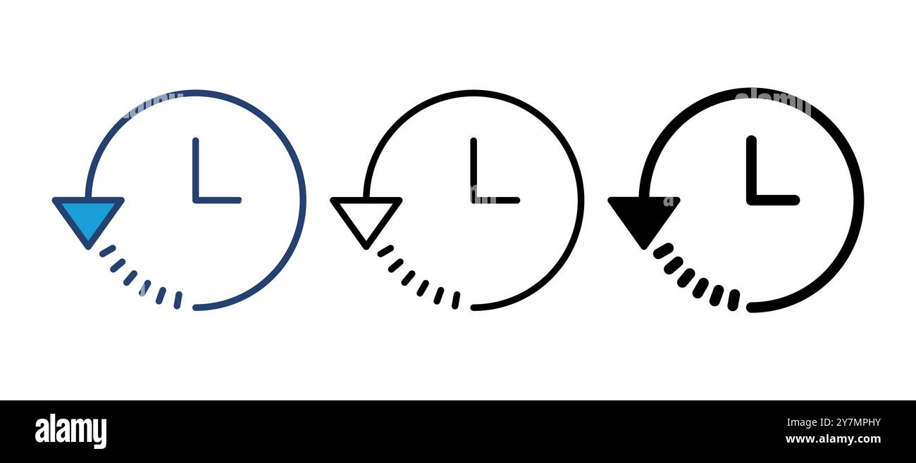 History icon vector. recent event history Stock Vector Image & Art - Alamy