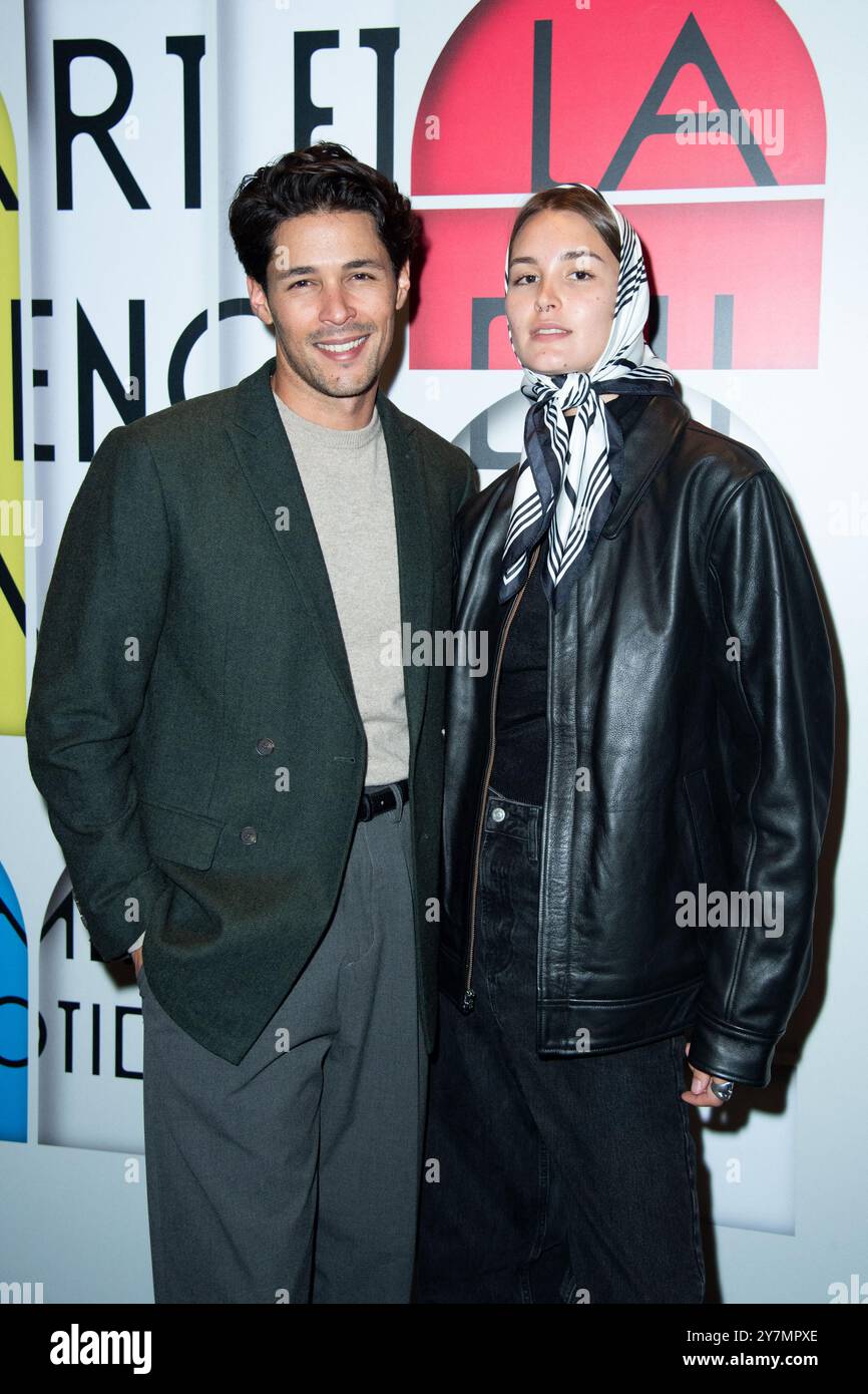 Paris, France. 30th Sep, 2024. Sami Alliot and Diana Lubenova attending ...