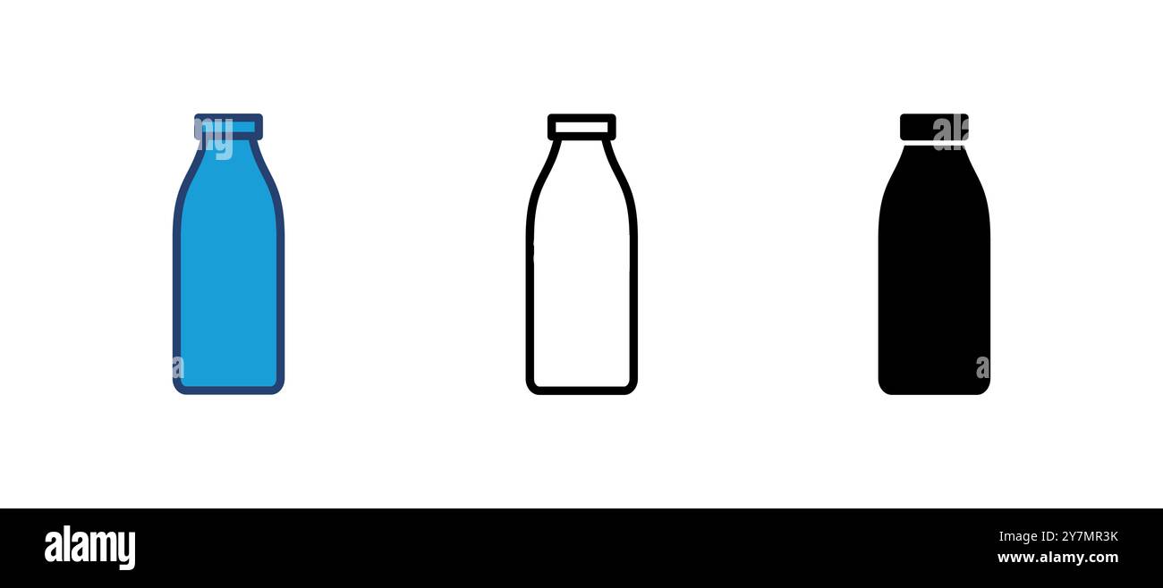 Bottle icon vector. bottle vector icon Stock Vector Image & Art - Alamy