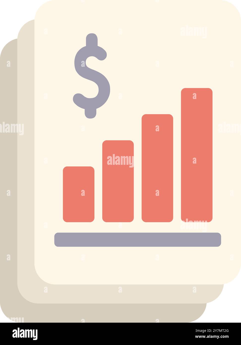 Document is showing a growing bar chart and dollar sign representing ...
