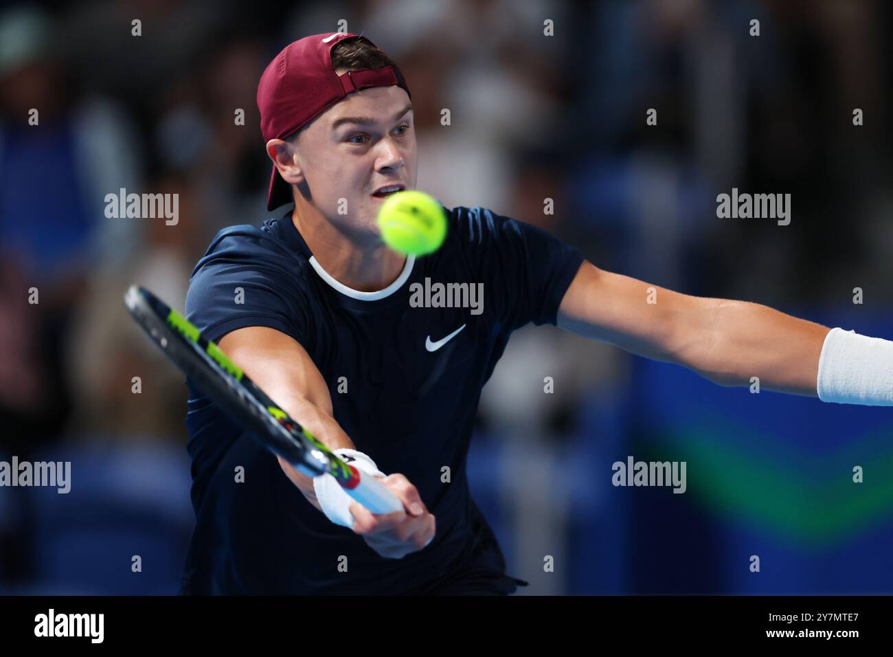 Tokyo, Japan. 30th Sep, 2024. Holger Rune (DEN) Tennis : Kinoshita ...