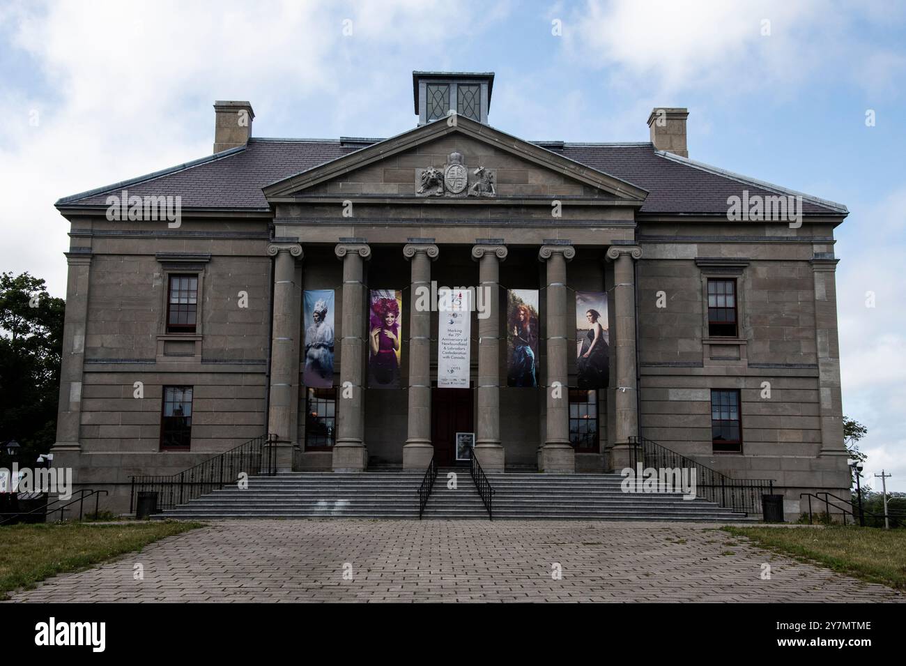 Colonial Building on Military Road in St. John's, Newfoundland ...