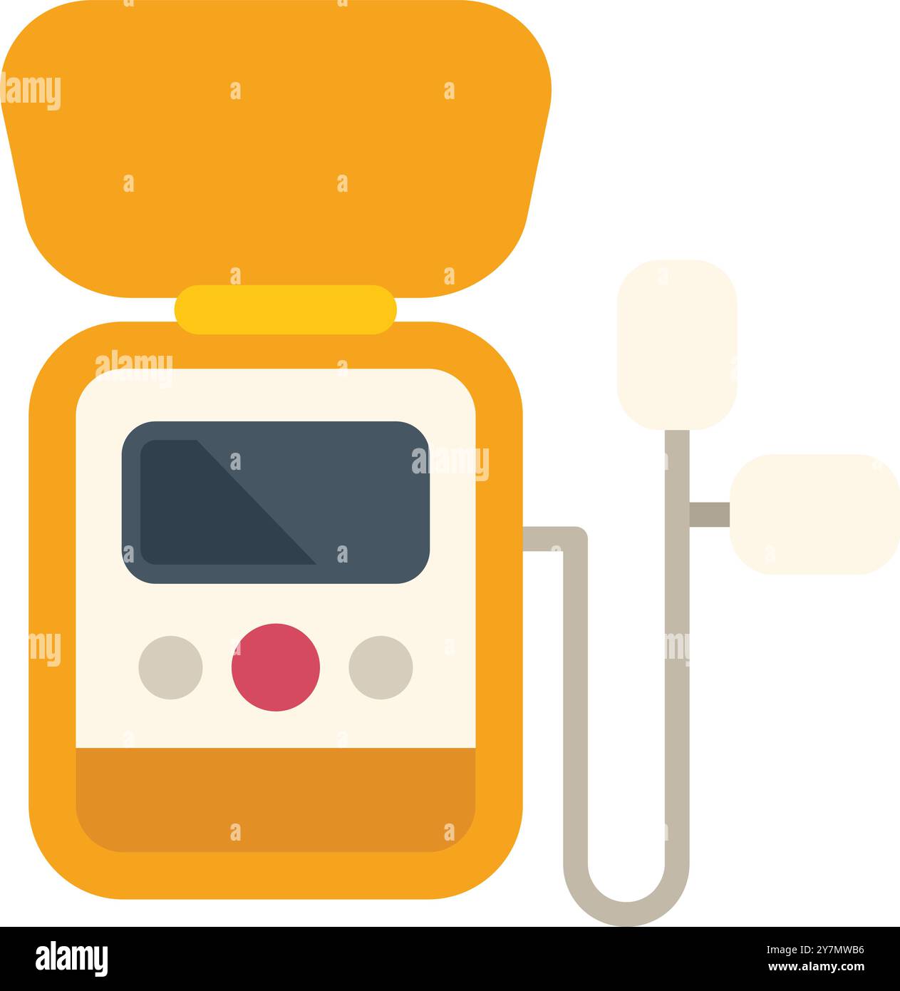 Digital sphygmomanometer for measuring blood pressure and pulse rate ...