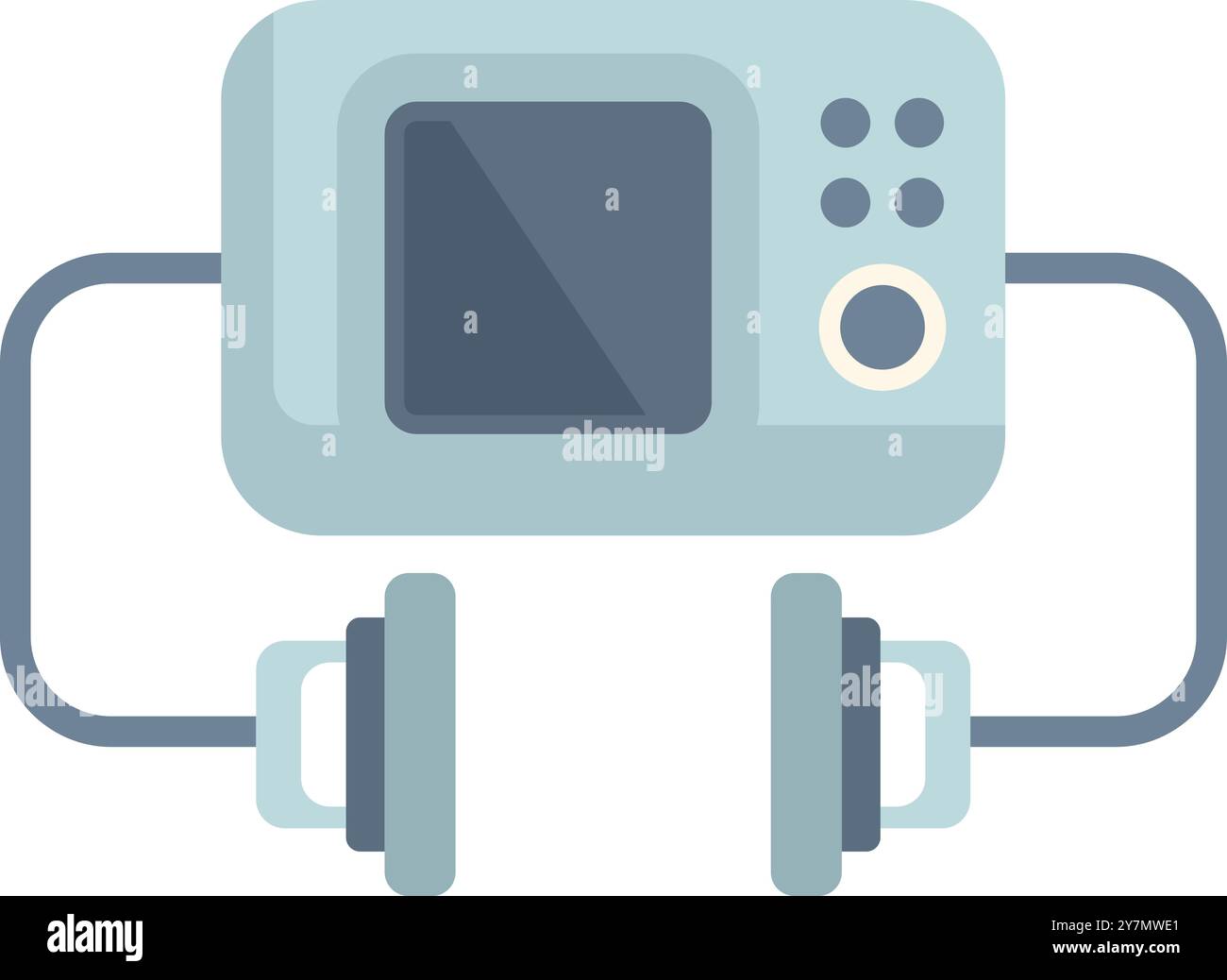 Illustration of a portable ultrasound machine featuring a screen for ...