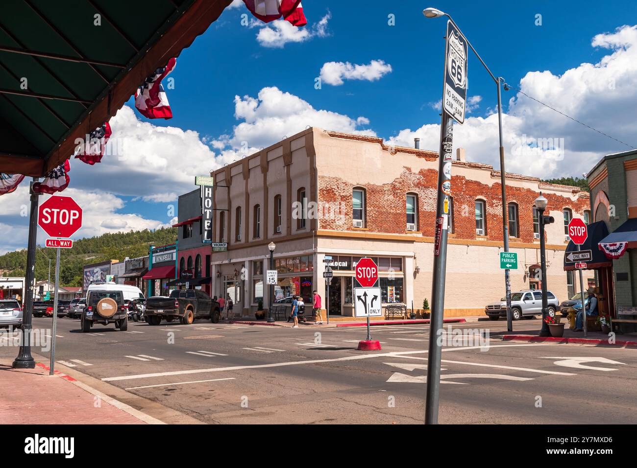 Old arizona street scene hi-res stock photography and images - Alamy