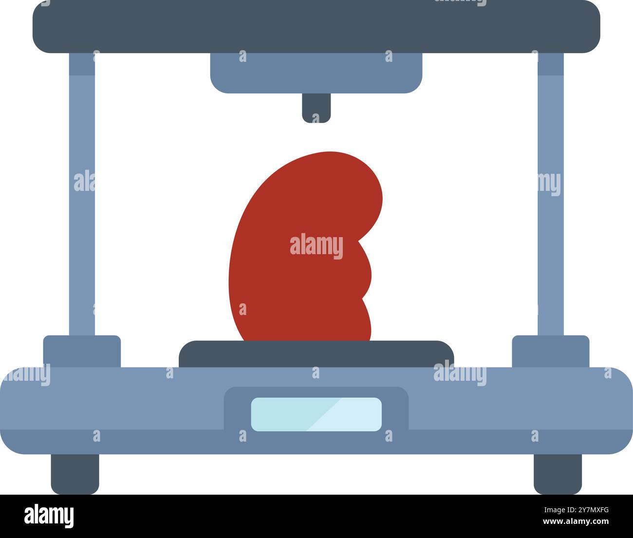 Bioprinting machine creating an artificial kidney, innovative ...