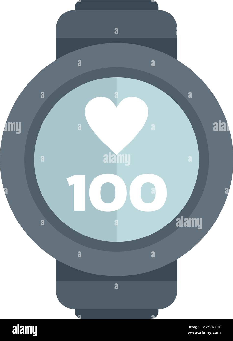 Measuring heart beats Stock Vector Images - Alamy