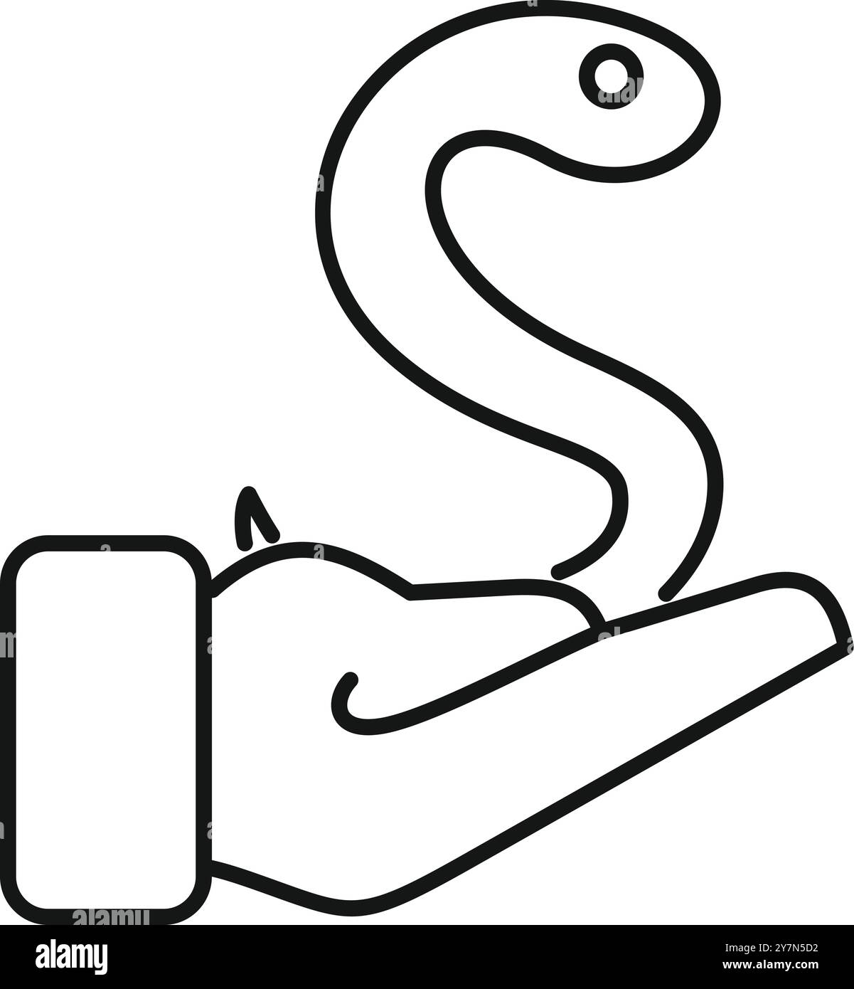 Human petting Stock Vector Images - Alamy