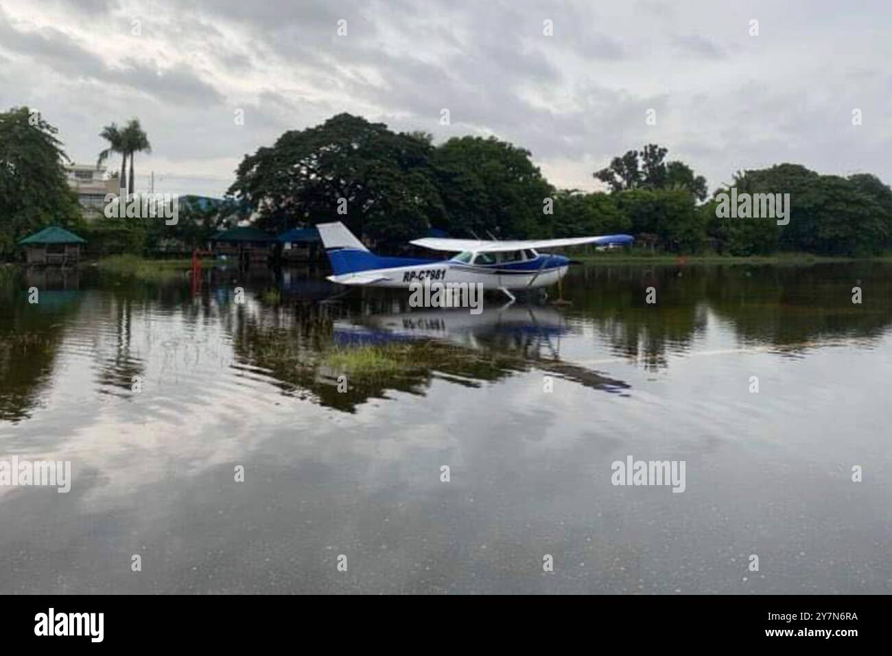 In this photo provided by the Civil Aviation Authority of the ...