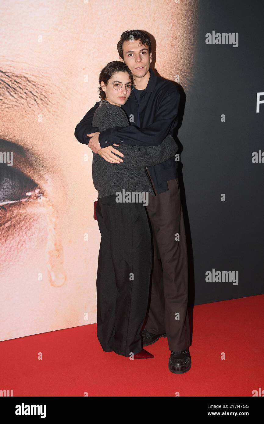 Rome, Cinema Adriano Preview of the Film " Familia ", In the photo ...
